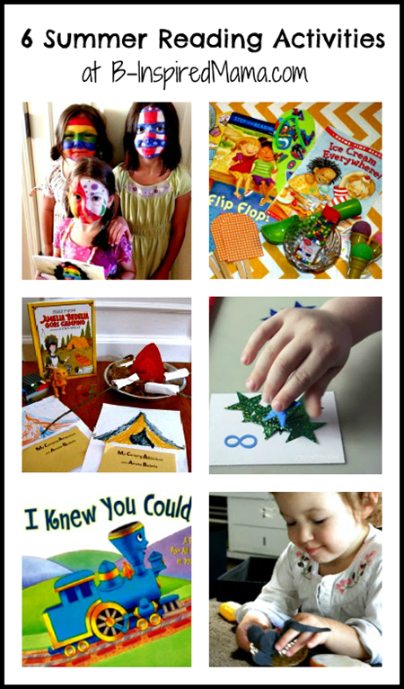 6 Great Summer Reading Book Activities [Kids Co-Op] • B-Inspired Mama