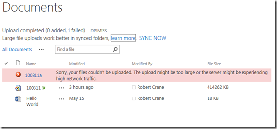 SharePoint Online file size increases – CIAOPS
