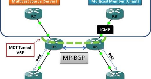 How Internet Works: Multicast for MPLS VPNs (MVPN)