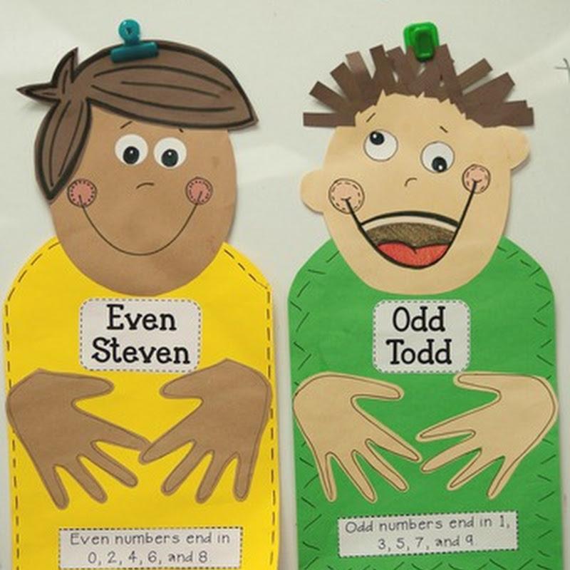 Odd And Even Numbers Clipart For Kids