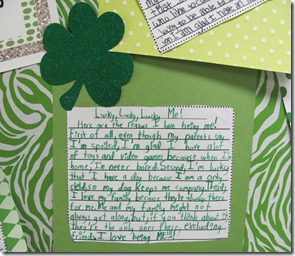 Lucky, Lucky, Lucky, Me Bulletin Board Idea - Inspire Me ASAP