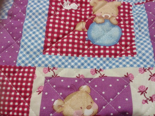 Tutorial colcha patchwork bebé - Imagui