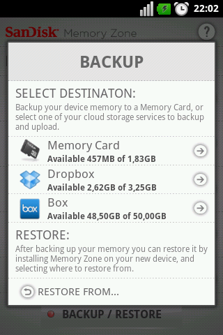 Android App ajánló 2. – SanDisk Memory Zone | kzoli.blog