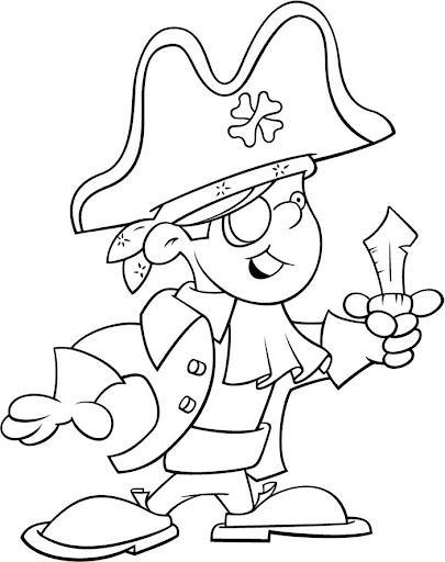 DIBUJOS DE PIRATAS CON PARCHE PARA COLOREAR DIBUJOS DE PIRATAS CON PARCHE PARA COLOREAR