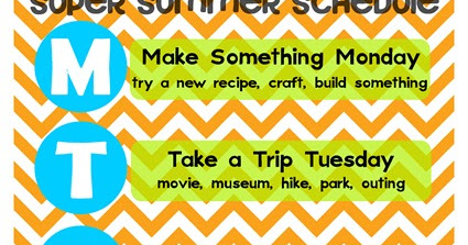 ReMarkable Home: SUPER SUMMER SCHEDULE {FREE Printable}