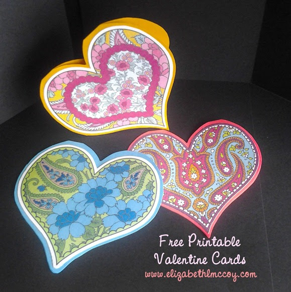 Liz 2.0: Printable Valentines Day Cards {Freebie}