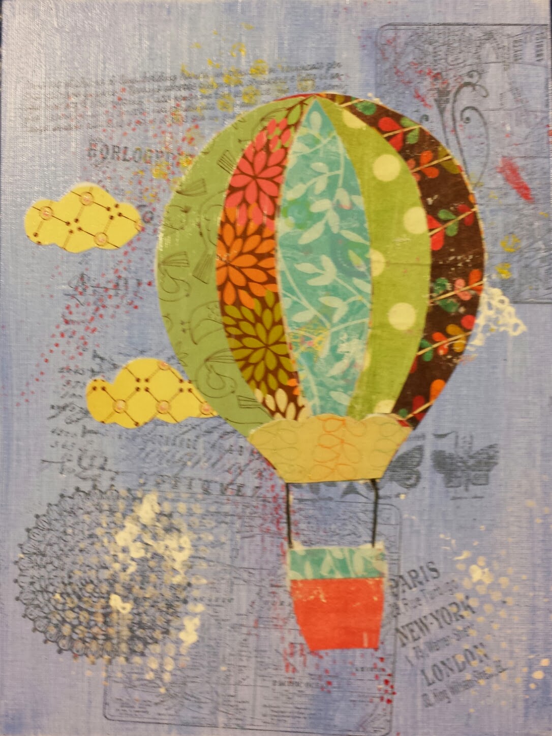 Hot Air Balloon Art Lesson at James Jain blog