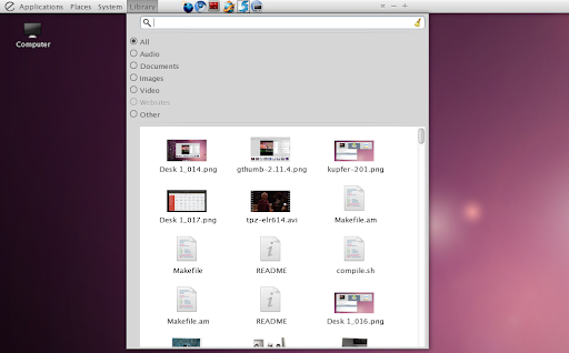Sezen To Get GNOME Panel Integration - Install It Already In Ubuntu (Zeitgeist Search In Your ...