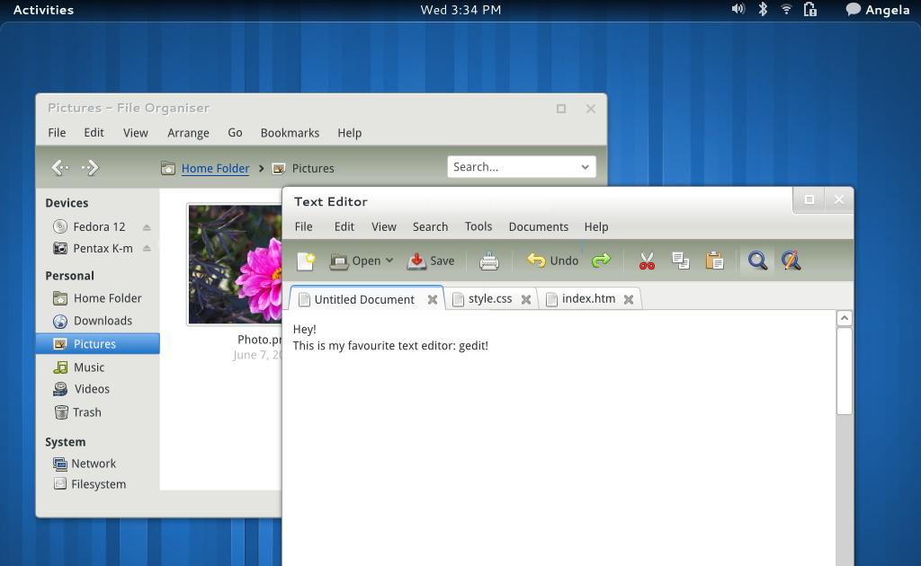 New GNOME Shell Mockups Look Like Unity, Nautilus Elementary ~ Web Upd8: Ubuntu / Linux blog