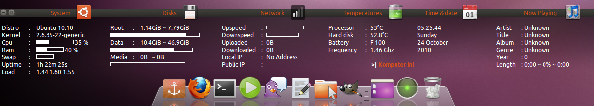 3 Beautiful Conky Configurations ~ Web Upd8: Ubuntu / Linux blog