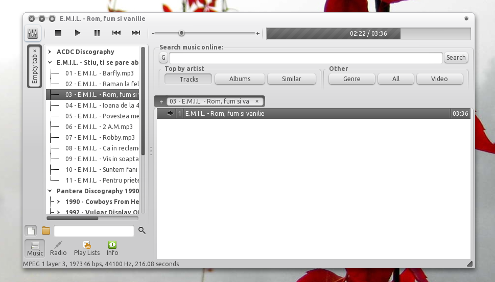 Foobnix 0.2.3 Comes With UI Changes, Many Bug Fixes ~ Web Upd8: Ubuntu / Linux blog