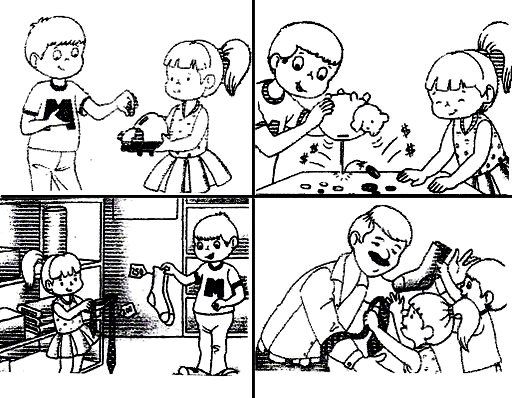 Dibujos secuenciales para crear cuentos - Imagui