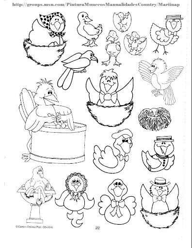 Fichas de aves para colorear - Imagui