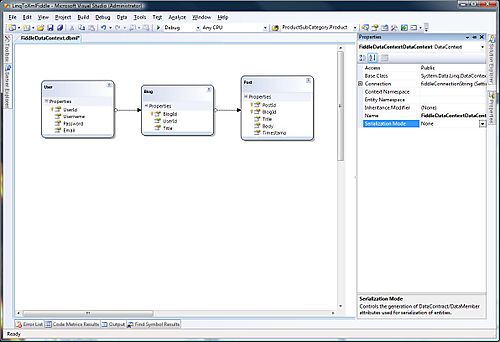 LINQ to SQL Serialization Series Part 1:... | Curbside Confessions