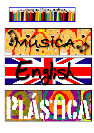 CARTELES CON LOS NOMBRES DE LAS ASIGNATURAS PARA EL COLE