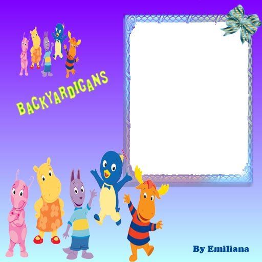 Marcos para fotos de backyardigans - Imagui