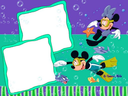 Bordes para tarjetas Mickey Mouse - Imagui