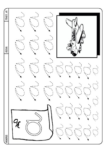 Trazos para niños - Imagui