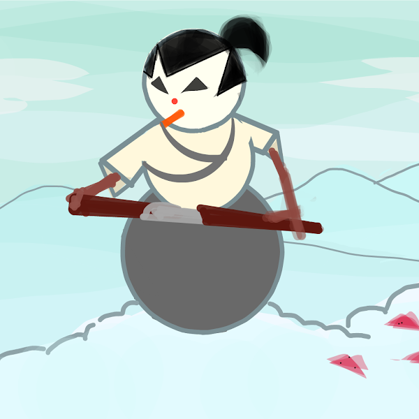 Daily Challenge #1. What is the Snowman wearing? » drawings » SketchPort