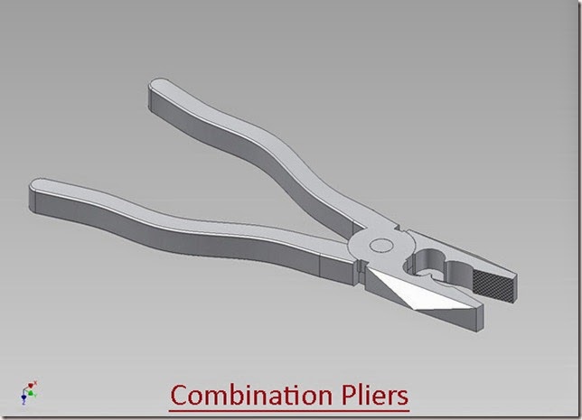 3D Solid Modelling Videos: Combination Pliers (Autodesk Inventor 2010)