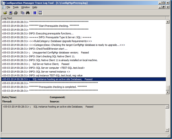 SCCM 2012 R2 TESTDBUPGRADE - Mindcore Techblog
