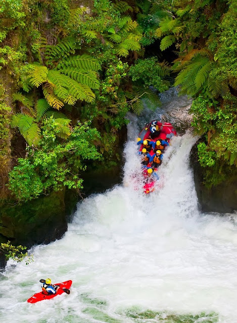 Tutea Falls Rotorua River Rafting | MALFROY Motor Lodge Rotorua ...