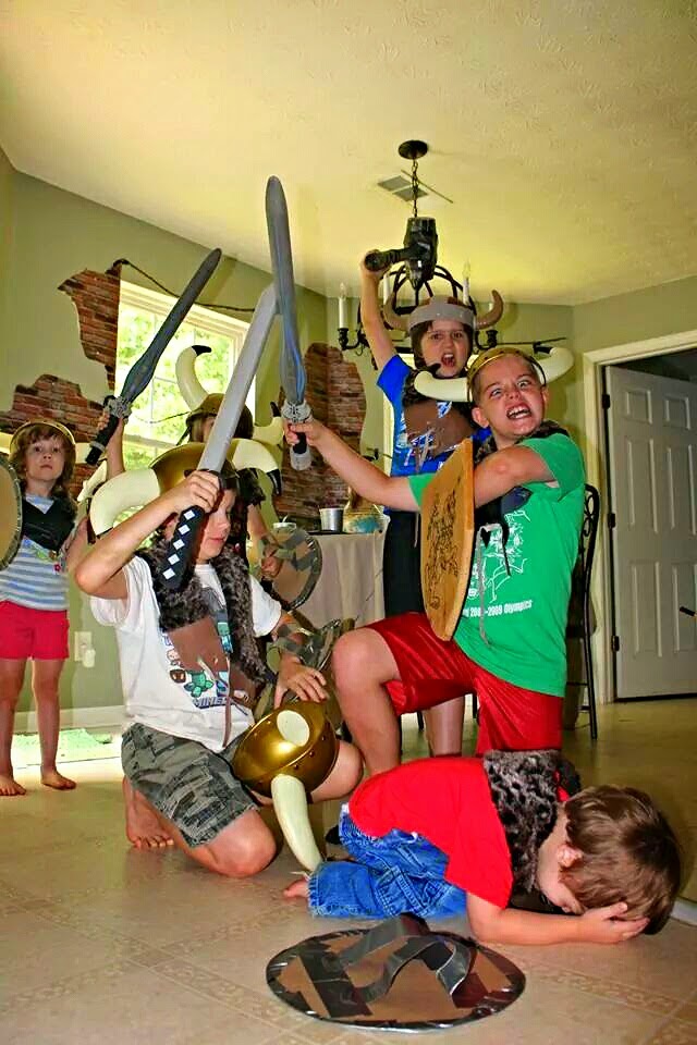 Mommy's Madness: Viking party theme