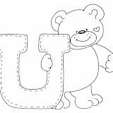 LETRA U PARA COLOREAR