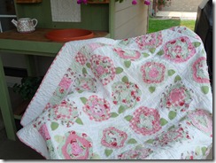 Summer quilts: French Roses Quilt and Two Baby Quilts