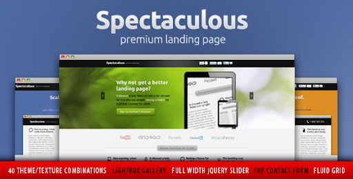 Technology Landing Pages | Premium Landing Pages: Spectaculous ...
