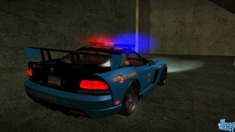 THE MODDING PRODIGY: NFS Hot Pursuit Dodge Viper SRT10 ACR Police Car ...