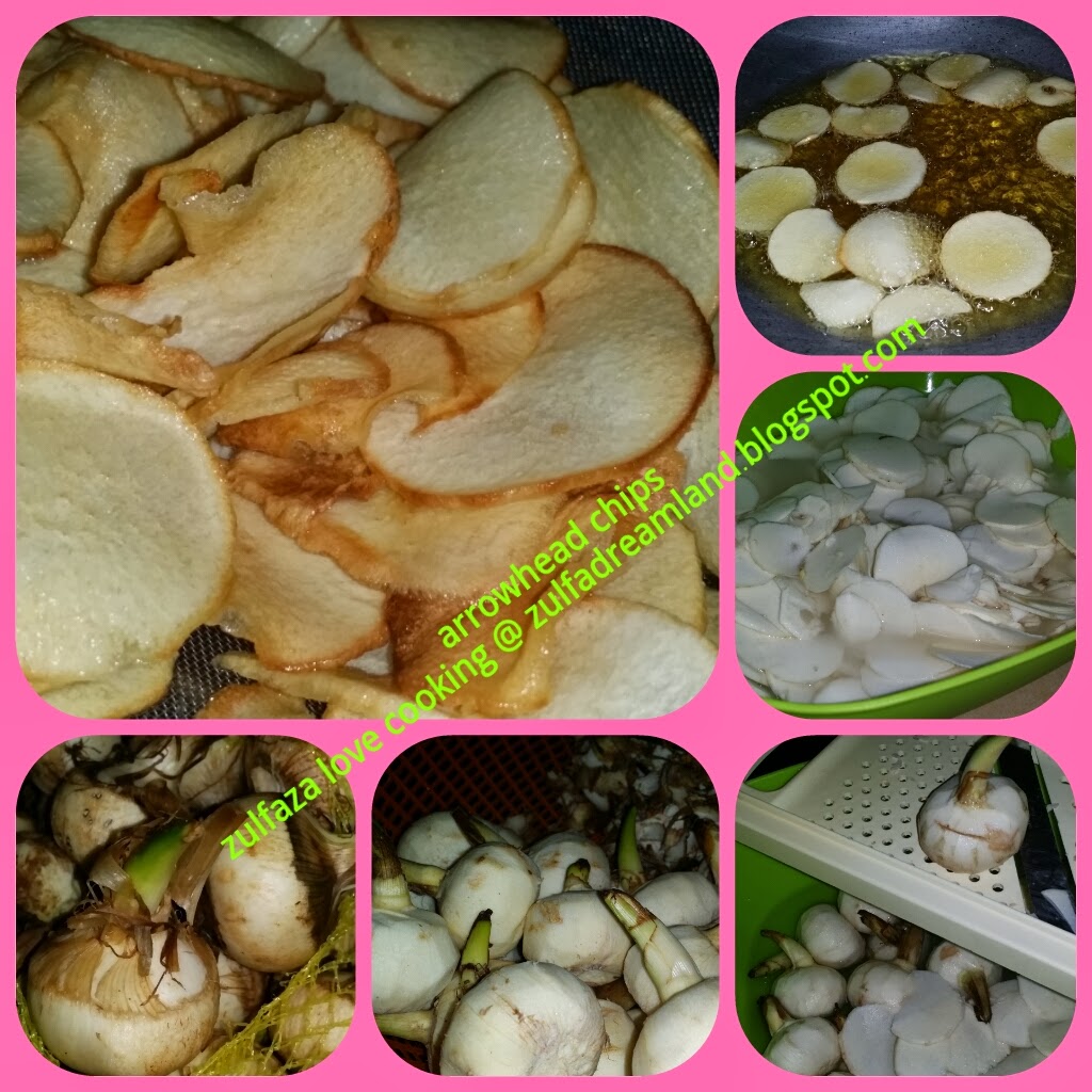 ZULFAZA LOVES COOKING: Ngaku aka arrowhead chips