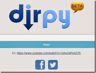 Dirpy – YouTubeの動画をMP3に変換するサイト ~ TechPost