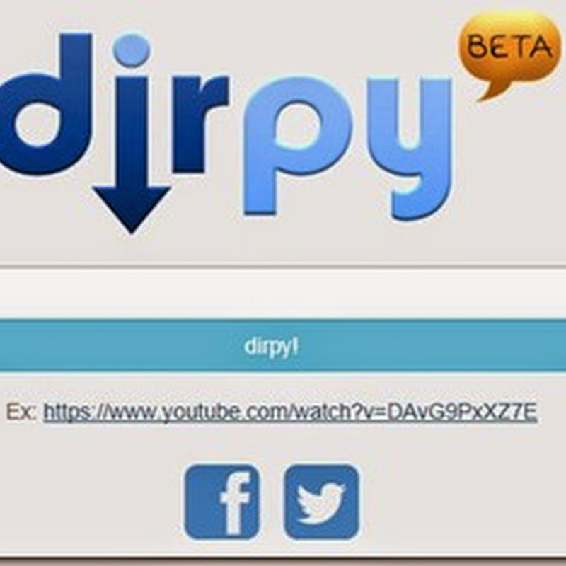 Dirpy – YouTubeの動画をMP3に変換するサイト ~ TechPost