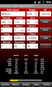 Hawke ChairGun – ChairGun: ballistics software specifically designed ...