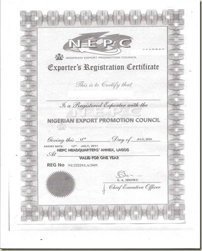 How Do I Obtain An Export License in Nigeria? | TradeInfoPortal