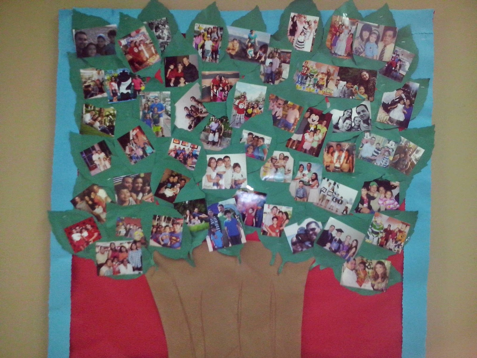Murales de la familia de preescolar | Kinder 2014