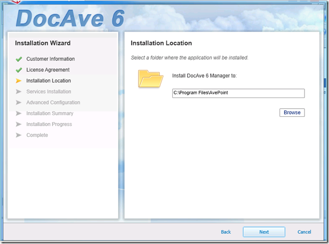 Installation AvePoint DocAve 6.1 - Microsoft 365 Blog