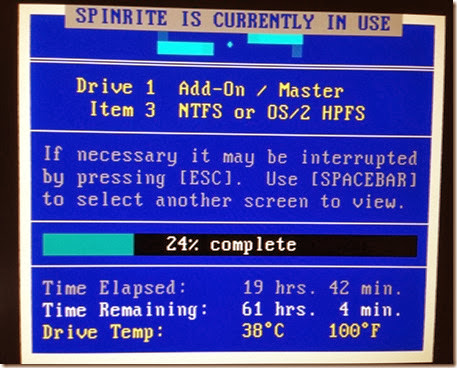 Spinrite 6 stuck - californiapsado