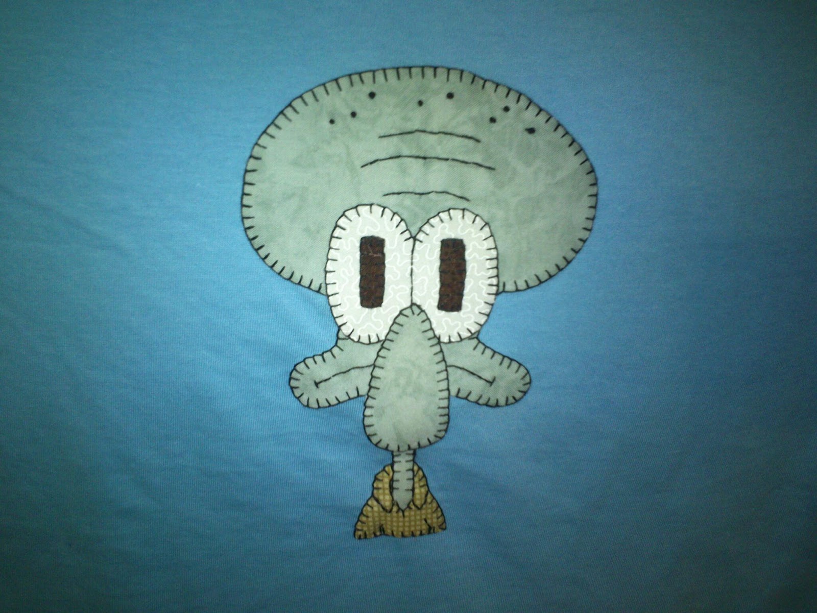 Les coses de patchwork: Camiseta Calamardo