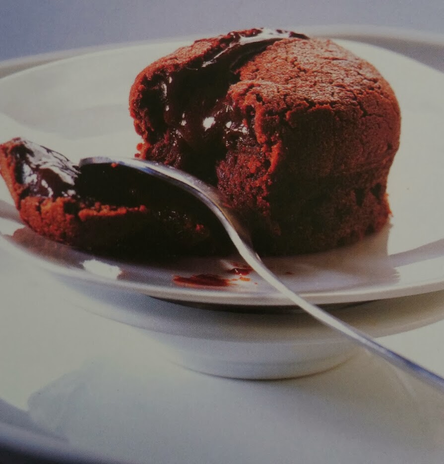 COCINANDO CON MAX: VOLCANES DE CHOCOLATE