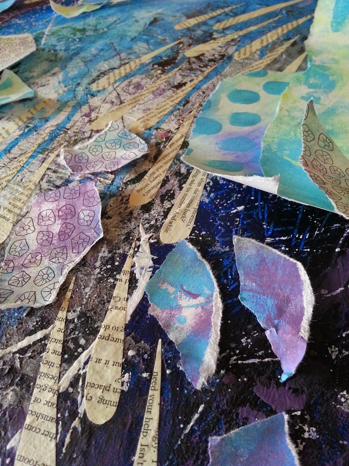 Painting is a Journey....: Layer#25: Pattern Collage