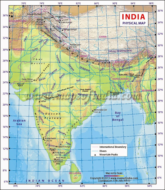 India Maps along with plain,pointed with specifications ~ Mini World