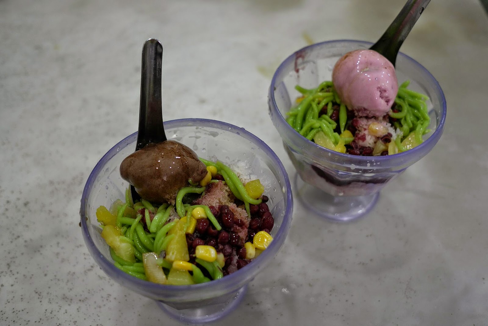JE TunNel: KEDAI KOPI KOW PO for Best Home Made Ice Cream!