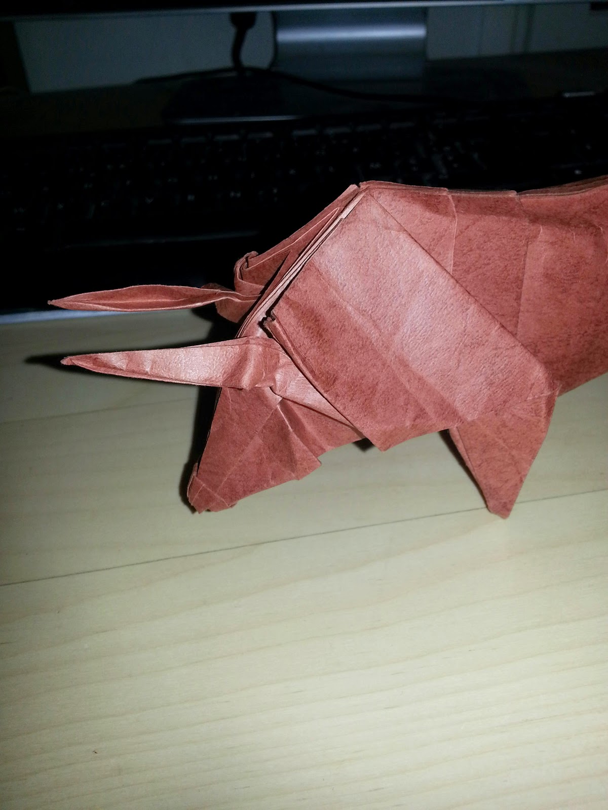 yaqu origami: Bull