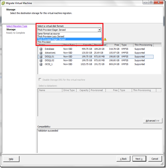 Information Technologies: Thin/TBZ disks cannot be opened in ...