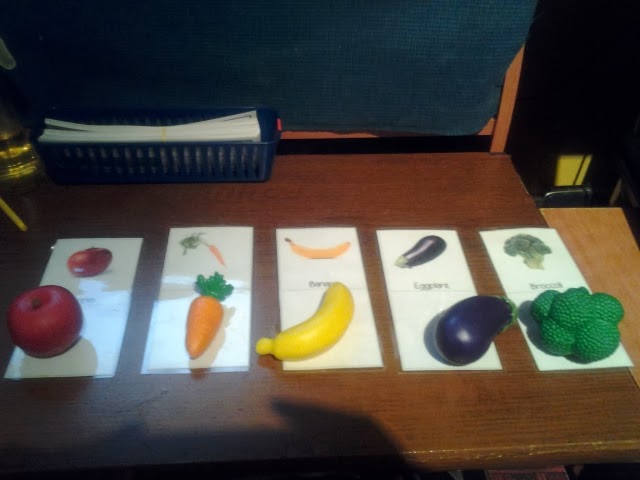 Fruit and Veggie Sorting Activity