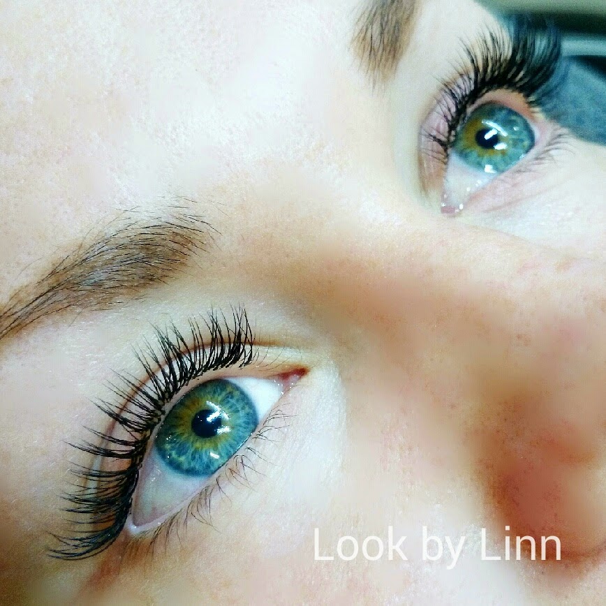 Linn : Fransförlängning singelfransar