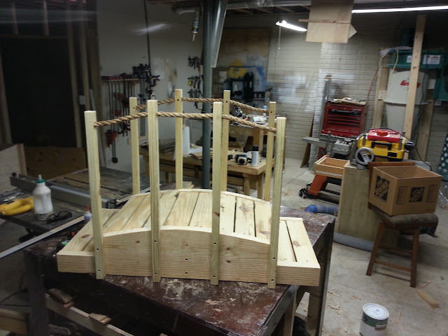 Chad's Workshop: Girl Scout bridging ceremony bridge