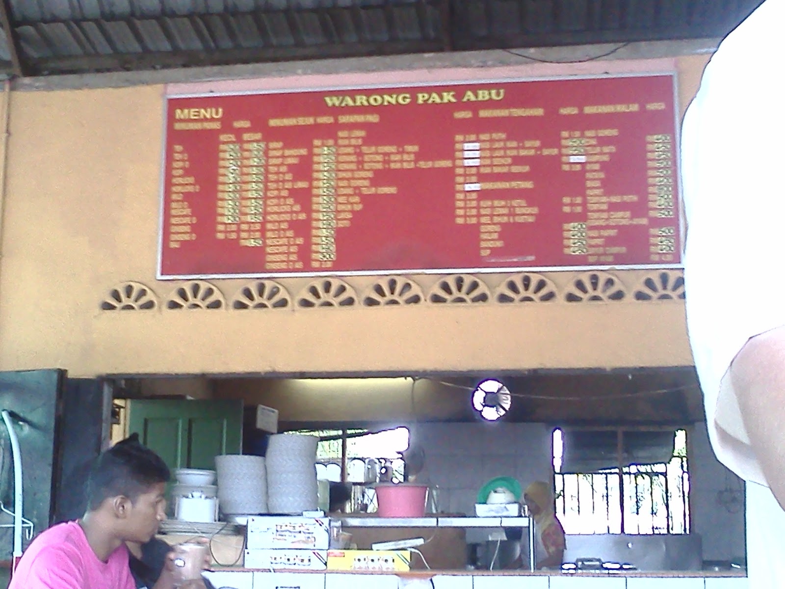 Breakfast at Warong Pak Abu Kuala Selangor